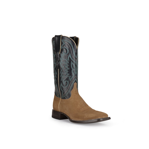 Jones - Square Toe - Sand Roughout – Azulado Boots